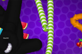 ヘビを成長させる対戦ゲーム【WormsArena.io】 ｜ 無料ブラウザゲーム｜アクションゲームの庵